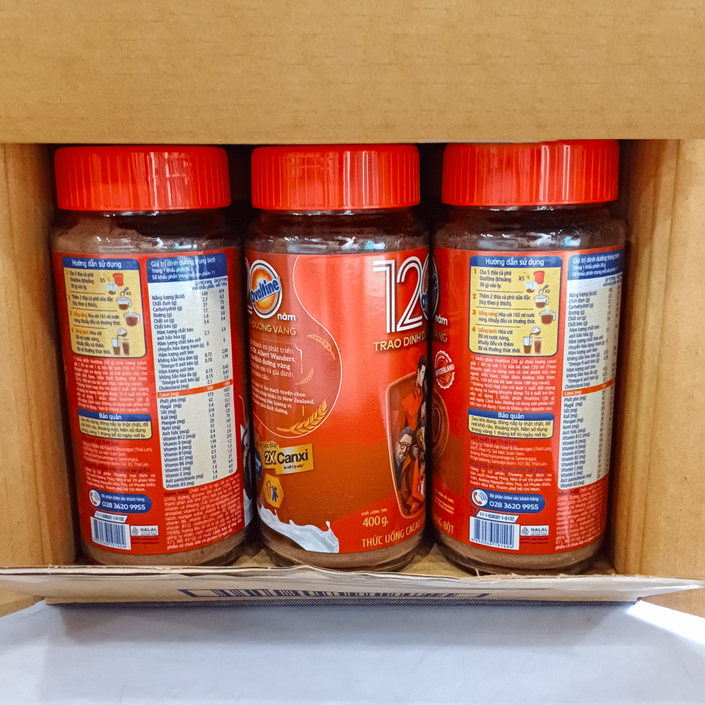 Ovaltine Malted Drink Powder Chocolate 400g - Strong Chocolate ...