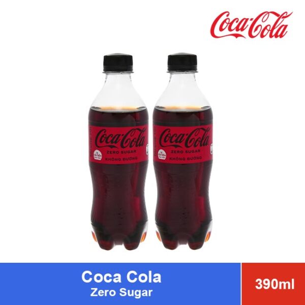 Coca Cola Soft Drink Zero Sugar 390ml X 24 Bottles Wholesale Exporter ...
