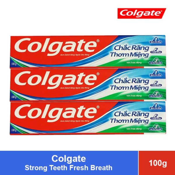 Colgate Toothpaste 100g Strong Teeth Wholesale Exporter » FMCG Viet