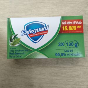 Safeguard Bar Soap Fresh Green With Herbal Extract Pack 3 (125g X 3) X ...