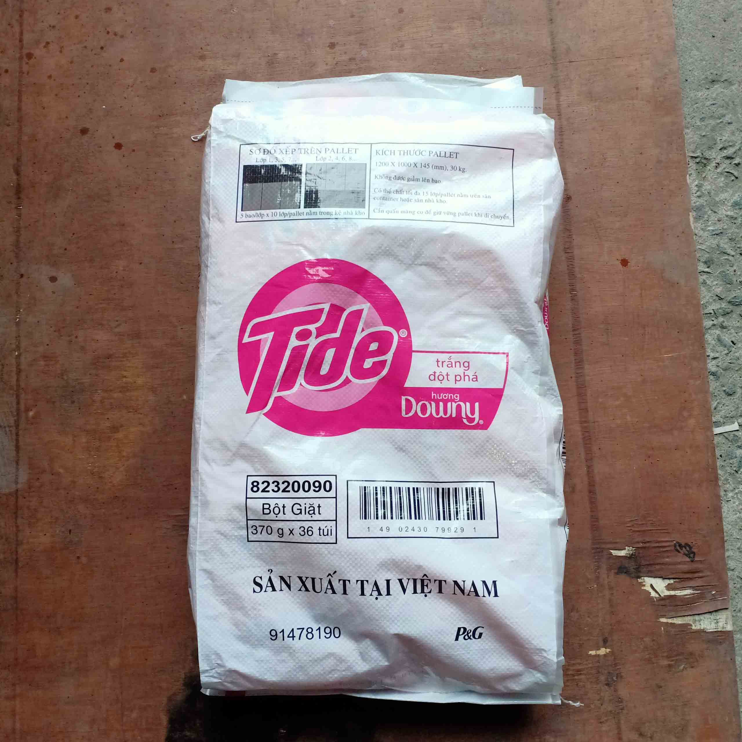 Tide Detergent Powder Bag 350g With Downy Wholesale Exporter » FMCG Viet
