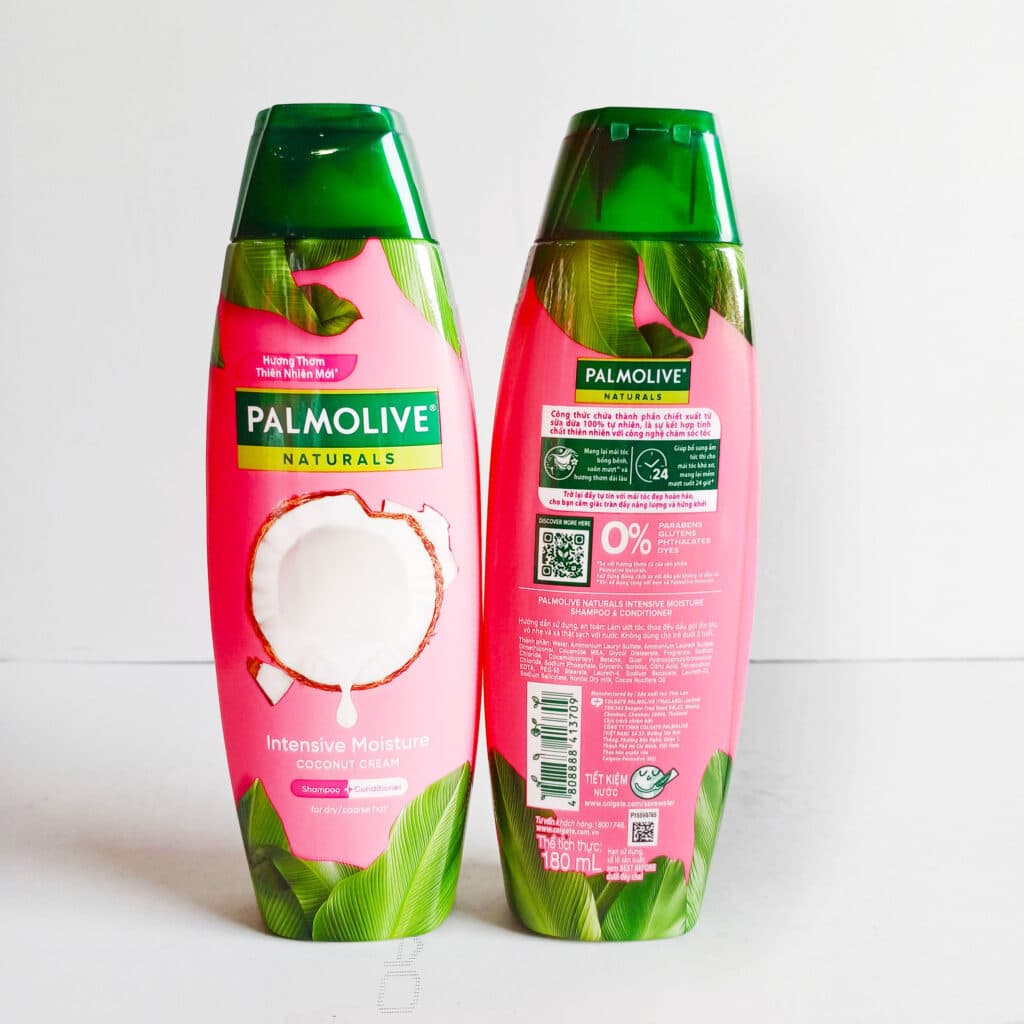 Palmolive Shampoo & Conditioner Bottle 180ml Intensive Moisture ...