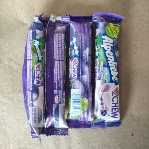 Alpenliebe 2Chew Chewy Candy Grape Flavor 392g X 24 Bags Wholesale Exporter » FMCG Viet