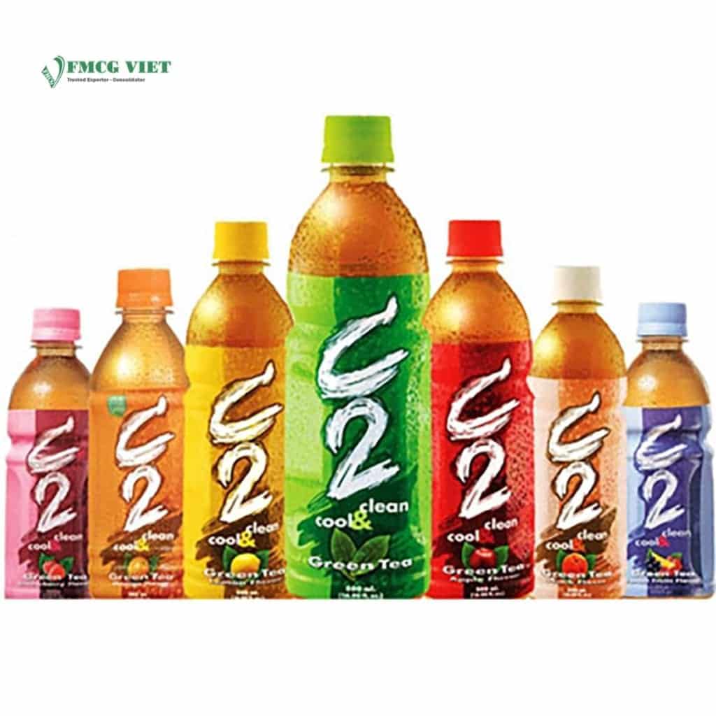 C2 Juice Drink Bottle 500ml All Variants Wholesale Exporter FMCG Viet