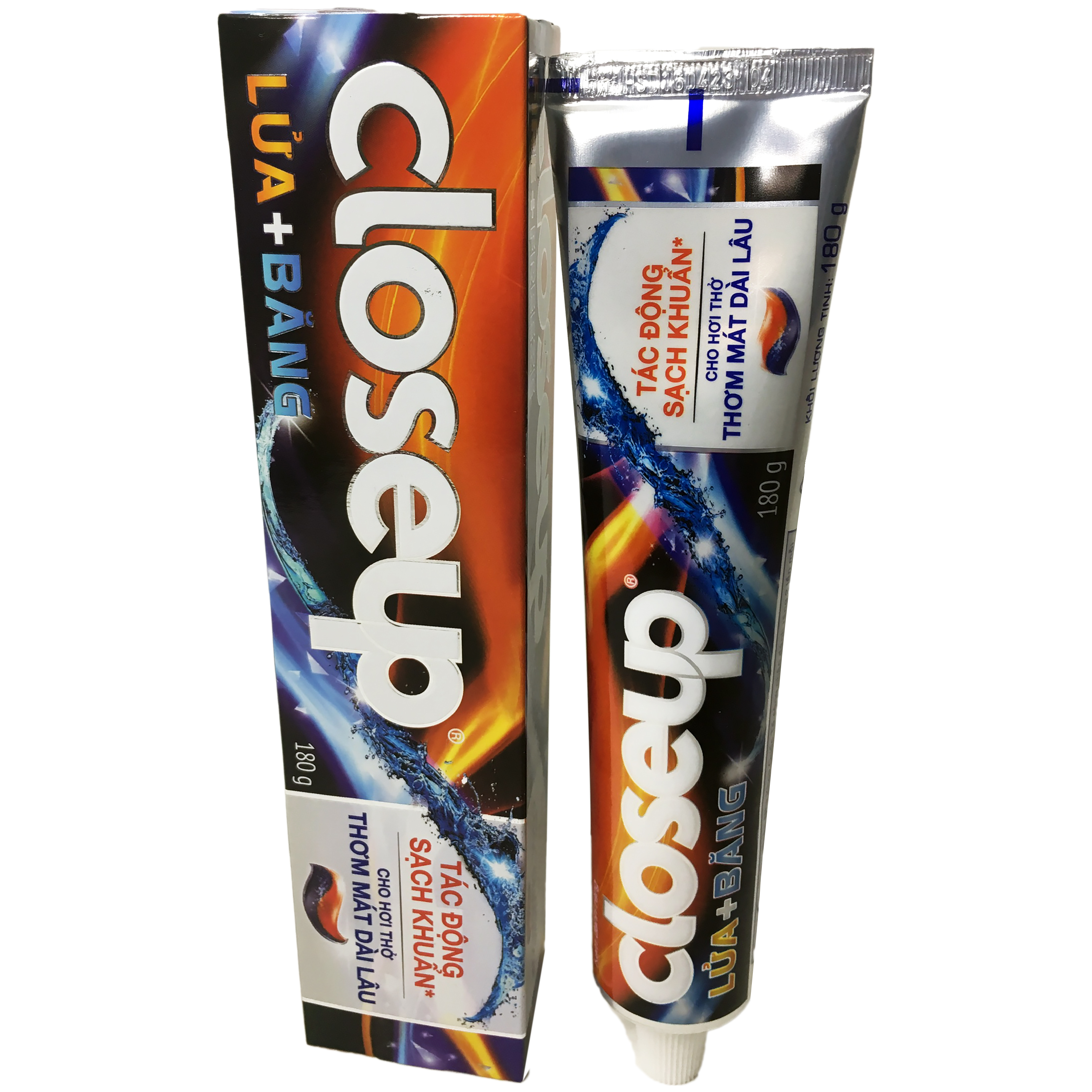 Close Up Toothpaste 180g Fire & Freeze Anti Bacterial Action For Long ...