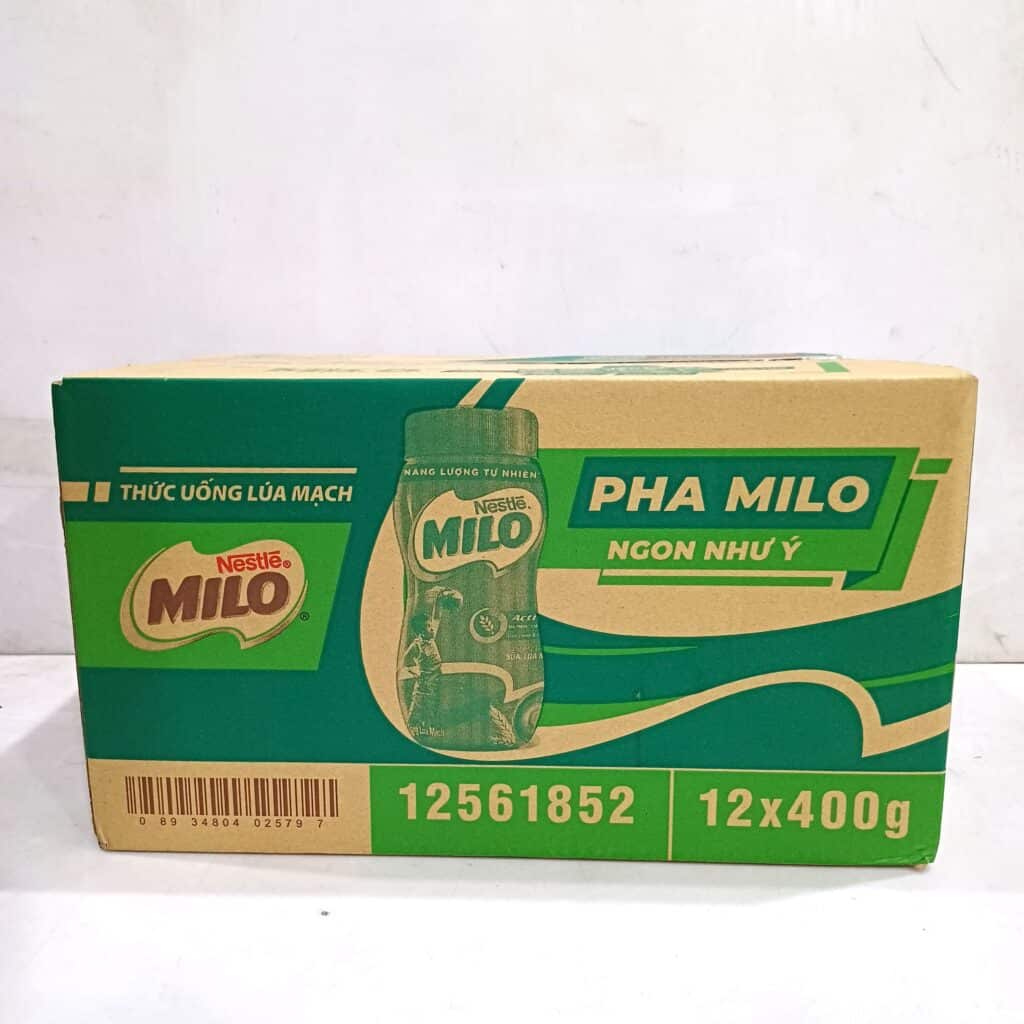 Milo Chocolate Powder 400g X 12 Jars Wholesale Exporter » FMCG Viet
