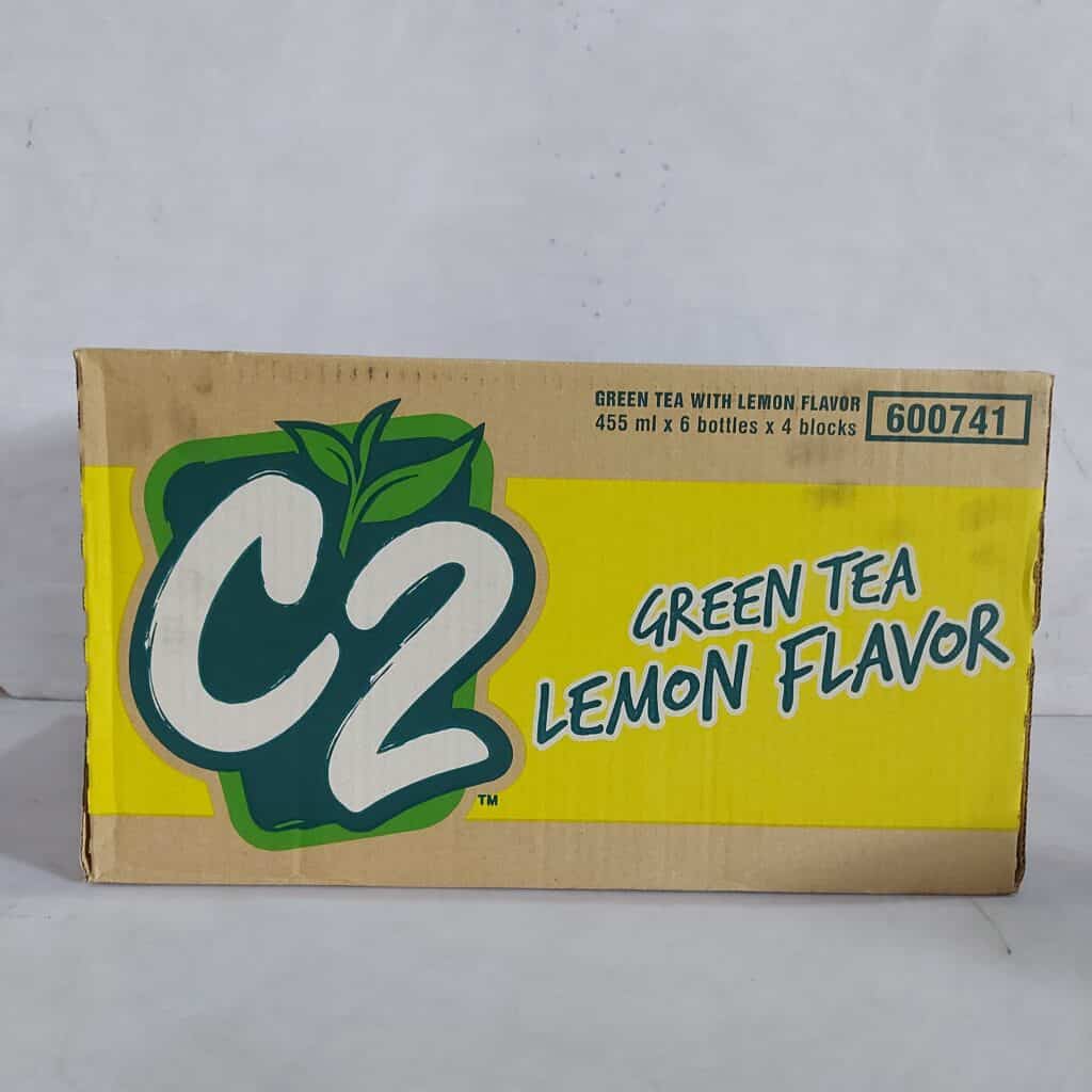 C2 Lemon Green Tea Juice Drink Bottle 455ml X24 Wholesale Exporter ...