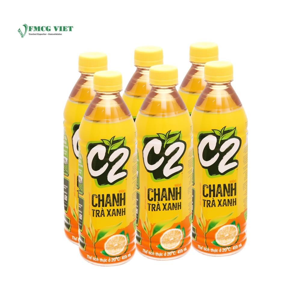 C2 Juice Drink Bottle 455ml Lemon Green Tea X24 Wholesale Exporter C2 Juice Drink Bottle 455ml Lemon Green Tea X24 Wholesale Exporter