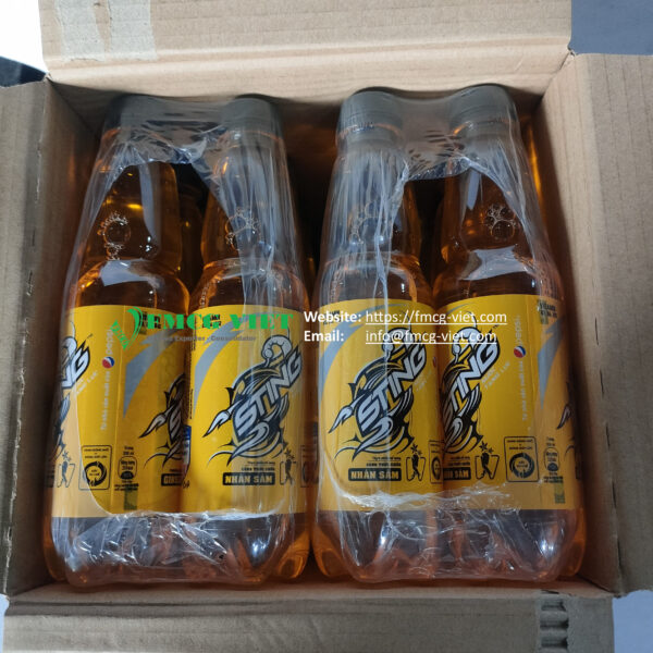 Sting Energy Drink Vitamin Rush Ginseng Flavor 330Ml X24 Bottles ...
