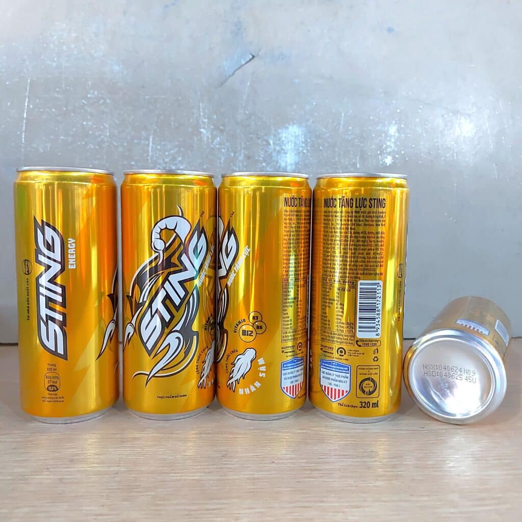 Sting Energy Drink Gold Rush (Ginseng) 320ml X 24 Cans Wholesale ...