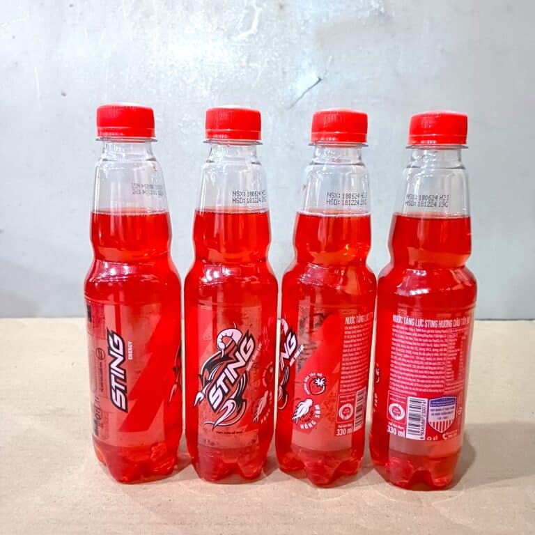 Sting Energy Drink Strawberry Flavor 330ml X24 Bottles Wholesale ...