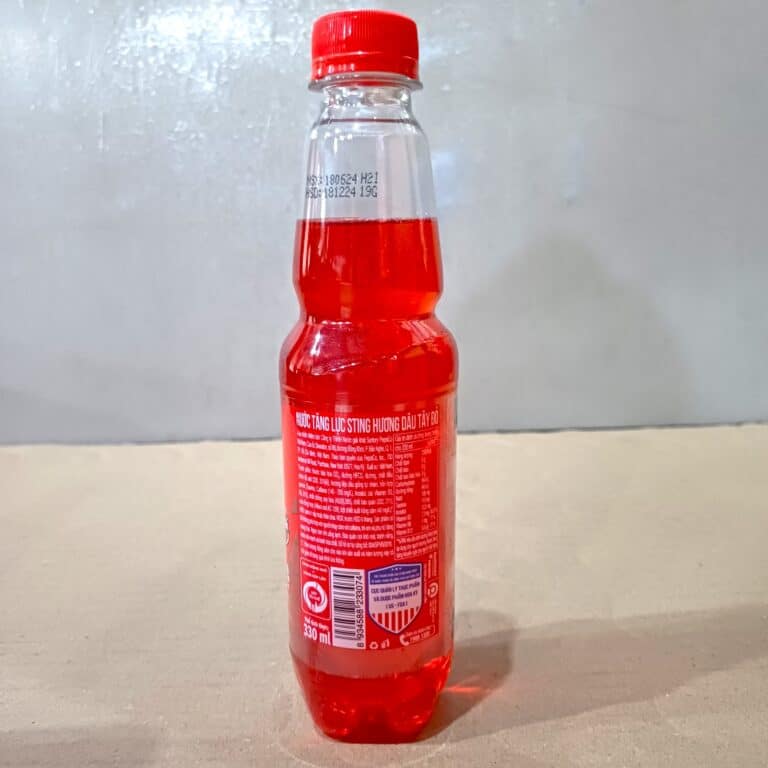 Sting Energy Drink Strawberry Flavor 330ml X24 Bottles Wholesale ...