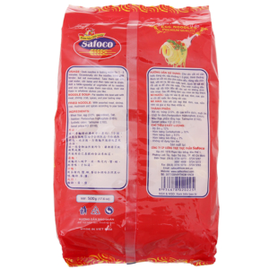 Safoco Noodles Bag 500g Egg Premium Wholesale Exporter » FMCG Viet
