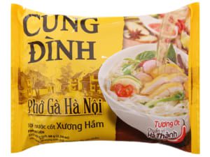 Cung Dinh Instant Noodle Ha Noi Chicken Flavor Bag 68g X30 Wholesale ...