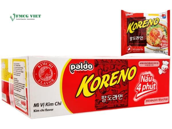 Koreno Instant Noodles Kimchi Bag 100g X24 Wholesale Exporter » FMCG Viet