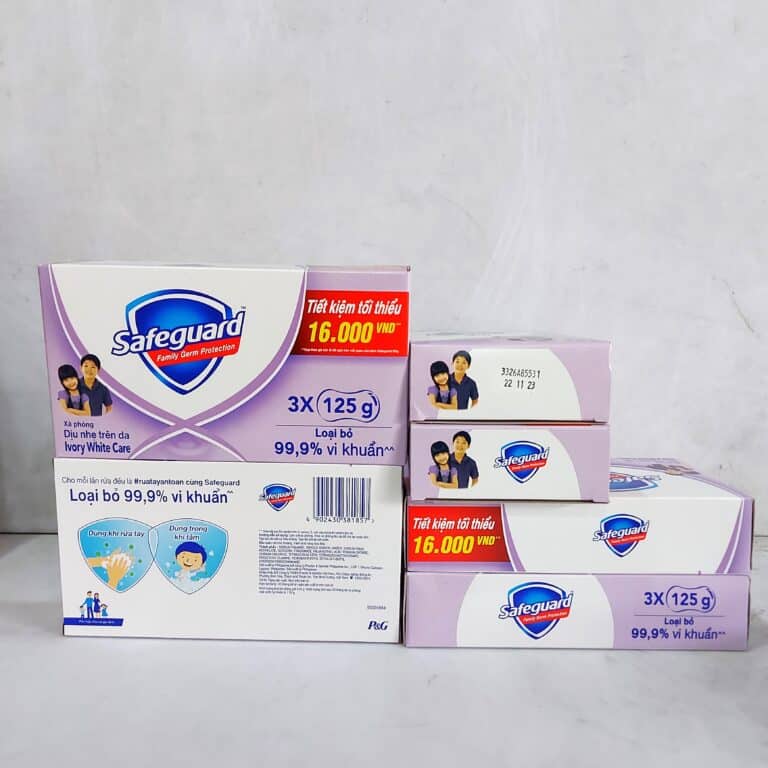 Safeguard Bar Soap Ivory White Care Pack 3 (125g X 3) X 24 Boxes ...