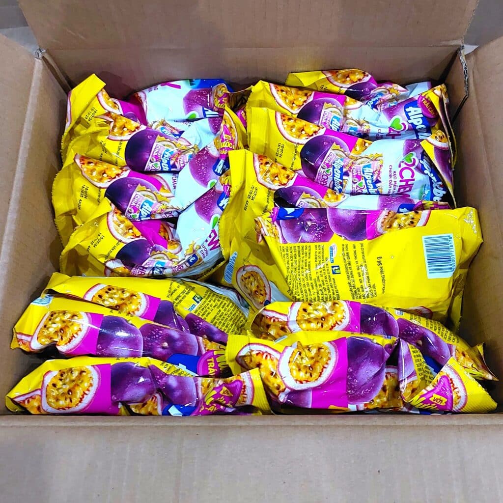 Alpenliebe Passion Fruit And Chia Seeds Flavor Candy 2Chew Chewy 84gx 24 Bags Wholesale Exporter ...