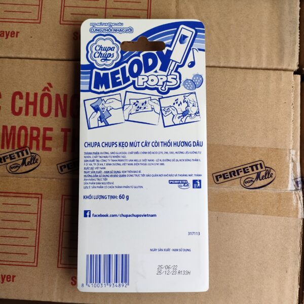 Chupa Chups Melody Pops 60G X 36 Pcs Wholesale Exporter & Fmcg Viet