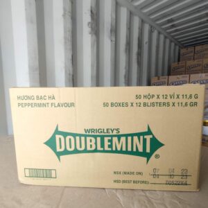 Doublemint Chewing Gum Peppermint 50 Boxes X 12 Blister Wholesale ...
