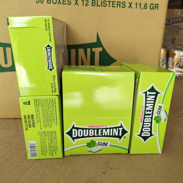 Doublemint Chewing Gum Peppermint 50 Boxes X 12 Blister Wholesale ...