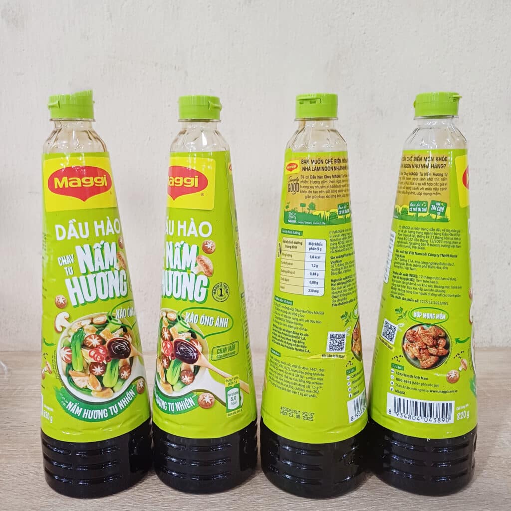 Maggi Vegetarian Oyster Sauce 820g X 12 Bottles - Unparalleled Stir-Fry ...