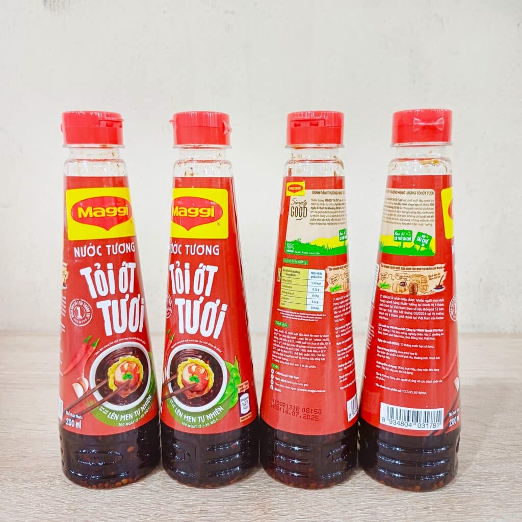 Maggi Soya Sauce Chilli Garlic 200ml X 24 Bottles Wholesale Exporter ...