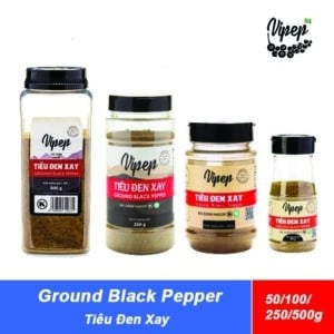 Vipep Ground Black Pepper 50g, 100g, 250g, 500g Wholesale Exporter ...