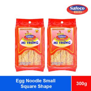 Safoco Egg Noodle Small Square 300g X 30 Bags Wholesale Exporter » FMCG ...