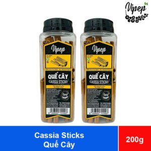 Vipep Cassia Sticks 200g X 25 Jars (Quế Cây) Wholesale Exporter » FMCG Viet