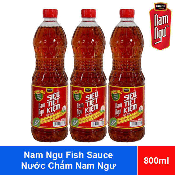Nam Ngu Fish Sauce Super Saver 800Ml X18 Bottles (Nước Chấm Nam Ngư ...