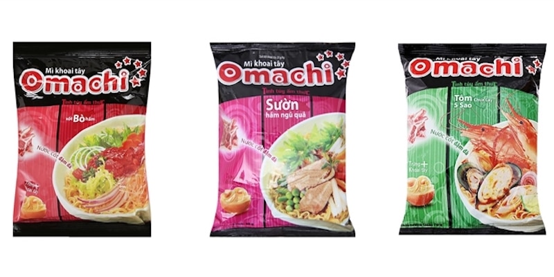 Omachi Spaghetti Noodles Sauce Steamed Beef Wine 92g X30 Bags Wholesale Exporter » FMCG Viet