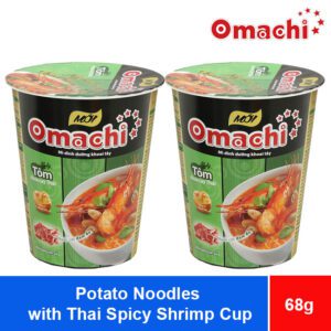 Omachi Potato Noodles With Thai Spicy Shrimp 68g X24 Cups Wholesale ...