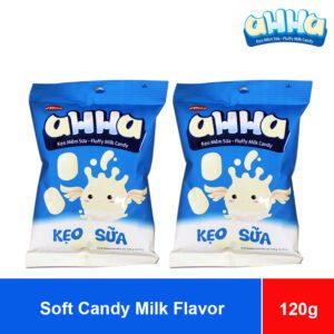 Bibica Ahha Soft Candy Milk Flavor 120g X 40 Bags Wholesale Exporter ...