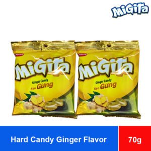 Bibica Migita Hard Candy Ginger Flavor 70g X 80 Bags Wholesale Exporter » FMCG Viet