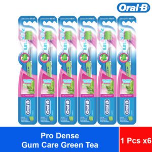 Oral-B Toothbrush Pro Dense Gum Care Green Tea - Pack Of 1 X6 X16 ...