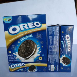 Oreo Sandwich Cookies Vanilla Cream 303.6g X 12 Boxes Wholesale ...