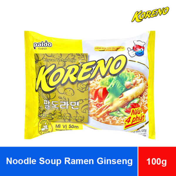 Koreno Instant Noodles Ginseng Flavor 100G X 24 Bags Wholesale Exporter ...