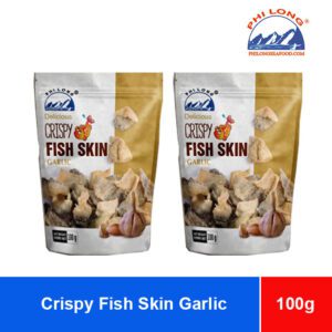 Phi Long Crispy Fish Skin Garlic 100g Wholesale Exporter » FMCG Viet