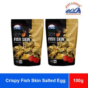 Phi Long Crispy Fish Skin Salted Egg 100g Wholesale Exporter » FMCG Viet