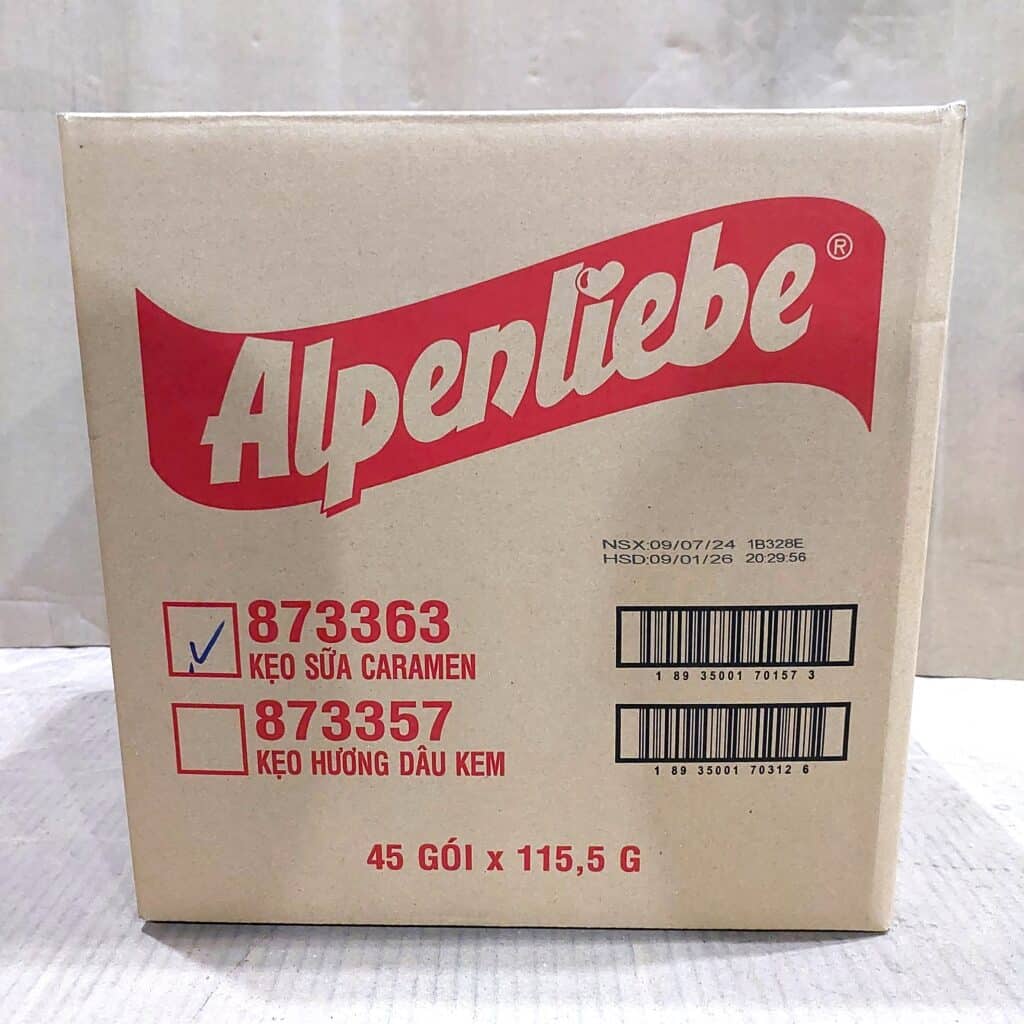 Wholesale Alpenliebe Hard Candy Caramel 330g X 24 Bags Wholesale ...