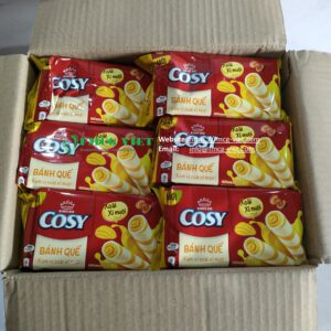 Cosy Wafer Rolls Mango Apricot 126g X 24 Bags Wholesale Exporter » FMCG Viet