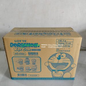 Lotte Doremon Chewing Gum Ball Orange 27g (9 Balls X 3g) Wholesale ...