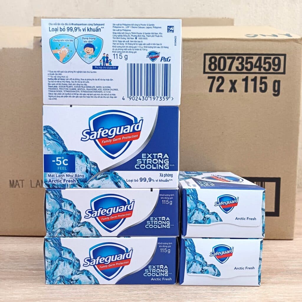 Safeguard Bar Soap Arctic Fresh 125g X 72 Boxes Wholesale Exporter ...