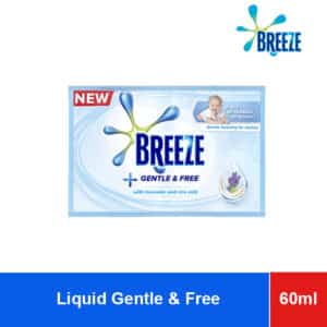 Breeze Liquid Detergent Gentle & Free 60ml X 108 Sachets Wholesale ...