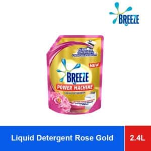 Breeze Detergent Liquid Rose Gold Powder Machine 2.4L X 4 Pouches ...