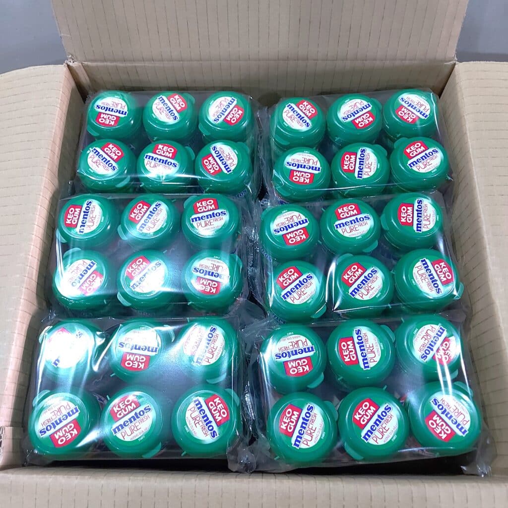 Mentos Candy Chewing Gum Pure Fresh Watermelon 61.25g Wholesale ...