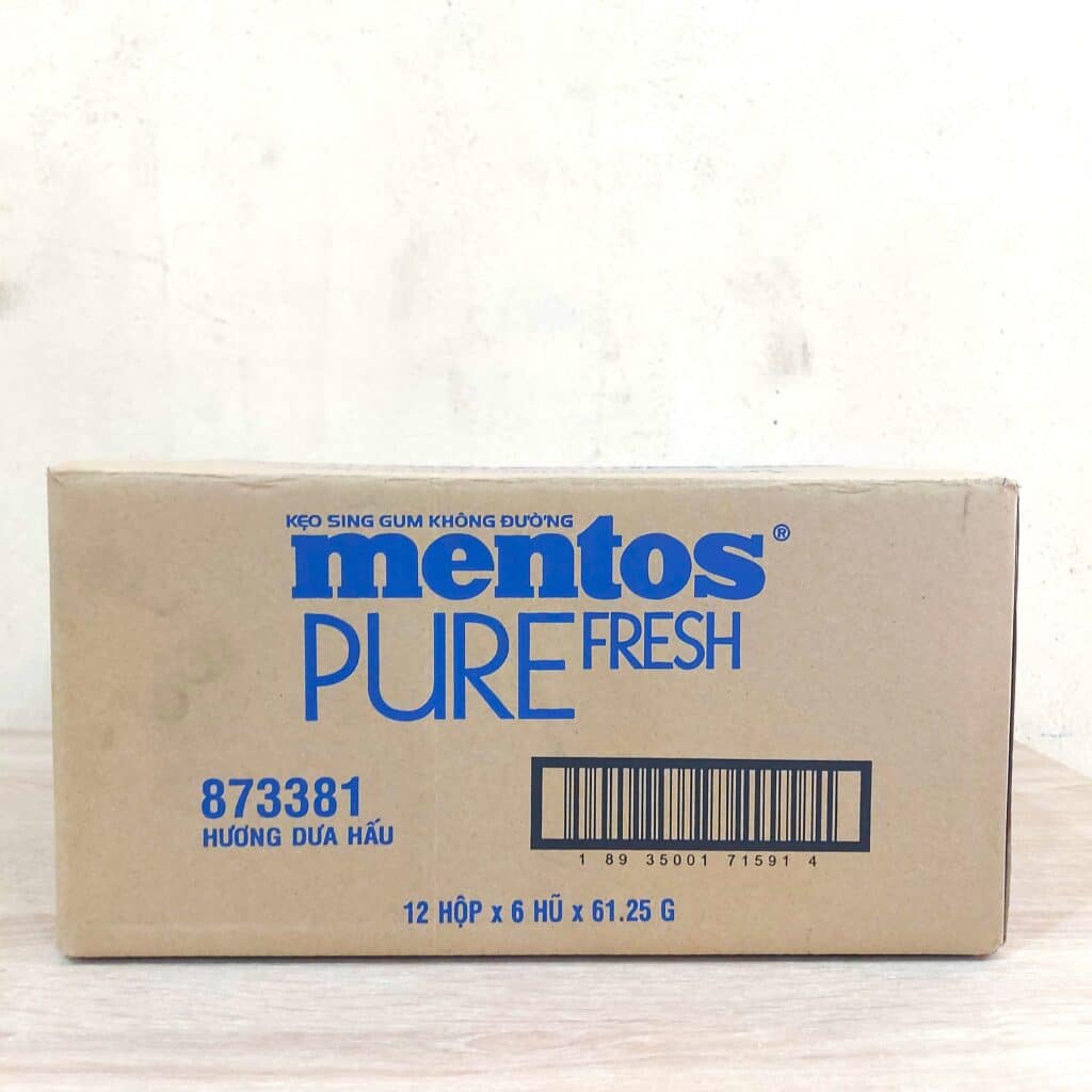 Mentos Candy Chewing Gum Pure Fresh Watermelon 61.25g Wholesale ...