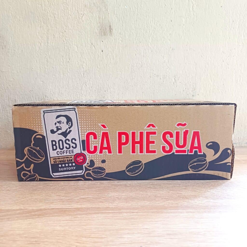 Boss Café Milk 180ml X 24 Wholesale Exporter » FMCG Viet