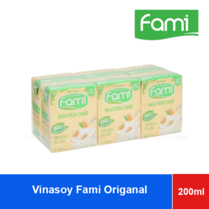 FAMI Soya Milk Origanal Box 200ml X36 Wholesale Exporter » FMCG Viet