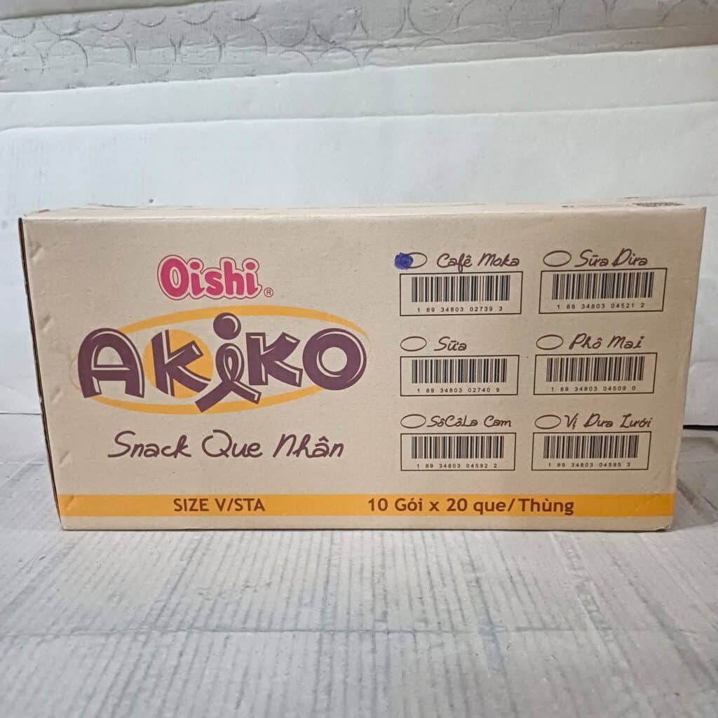 Akiko Oishi Cheese-Pillows Stick Snack 140g Wholesale Exporter » FMCG Viet